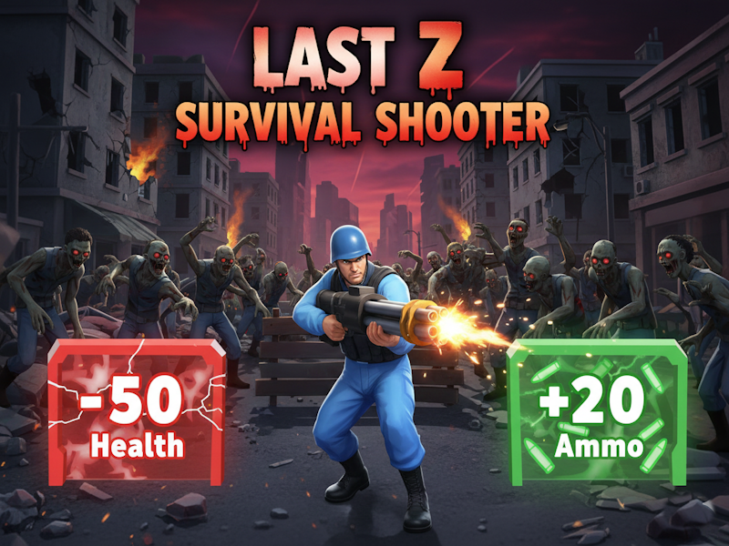 Penembak Bertahan Hidup Z Terakhir 🕹️ Main online di SGameS