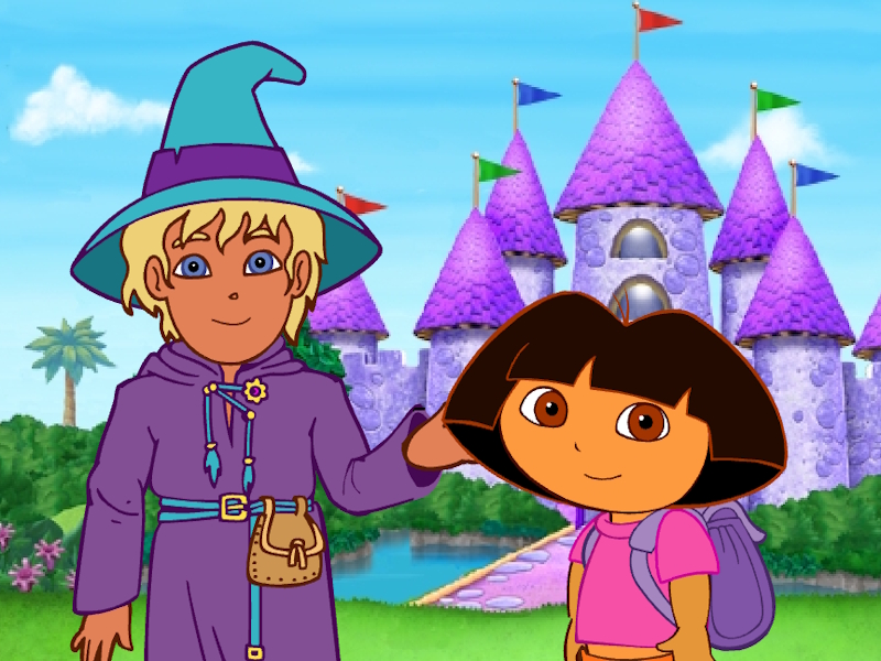 Dora The explorer Dora's Magic Castle Adventure 🕹️ Main online di SGameS