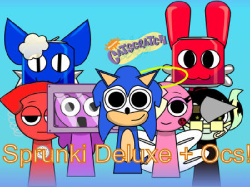 Sprunki Deluxe + Ocs! 🕹️ Main online di SGameS