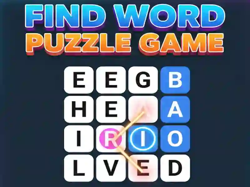 Find Word Puzzle Game 🕹️ Main online di SGameS